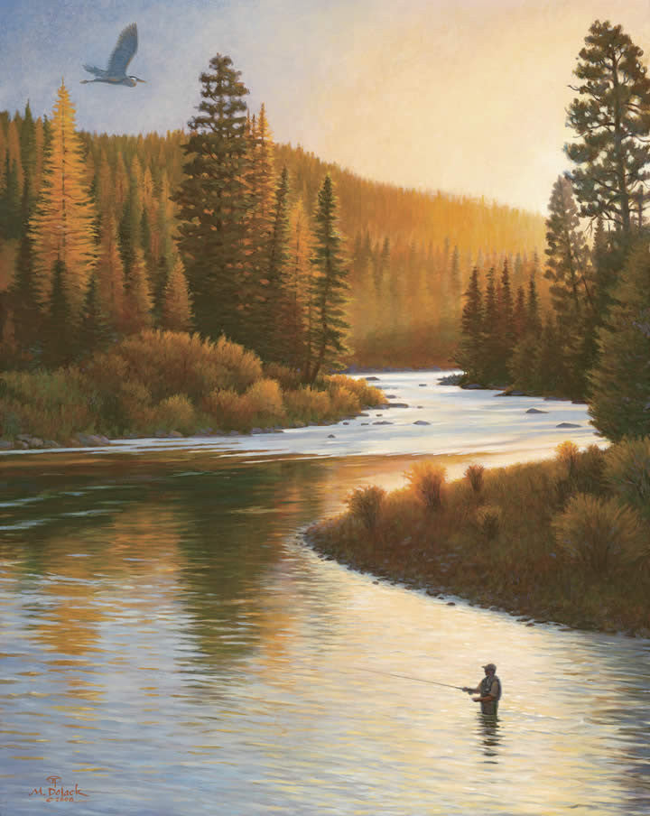 Monte Dolack and Mary Beth Percival Limited Edition – frame of mind mt